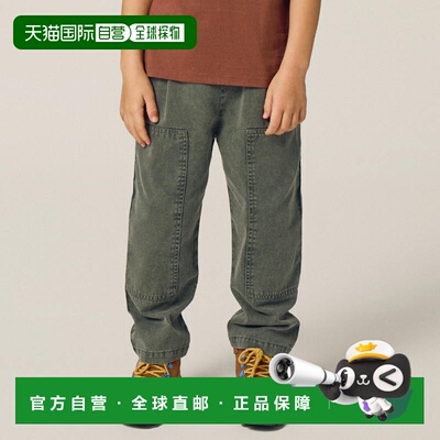 日本直邮The Campamento 2026AW Grey Patches 儿童长裤 休闲裤