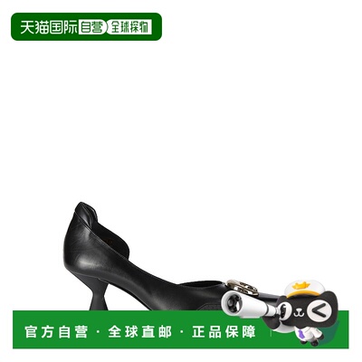 1h可退 香港直邮MARINE SERRE 女士高跟鞋 WFW040ABK99 SS2025 黑