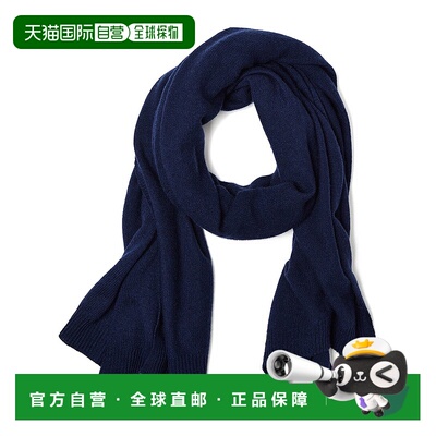 自营J.McLaughlin Ailia Cashmere Scarf - blue 美国奥莱直发