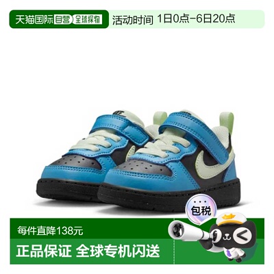 日本直邮Nike Court Borough Low Recraft TD DV5458 012 蓝色儿