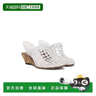 1h可退 香港直邮潮奢 Jacquemus 女士 Les Doubles Tresses 厚底