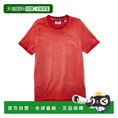 自营Scotch & Soda Regular-Fit Garment-Dyed T-Shir - red 美国