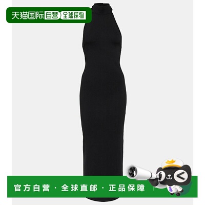 1h可退 香港直邮潮奢 KHAITE 女士 Suzanne 罗纹针织中长连衣裙