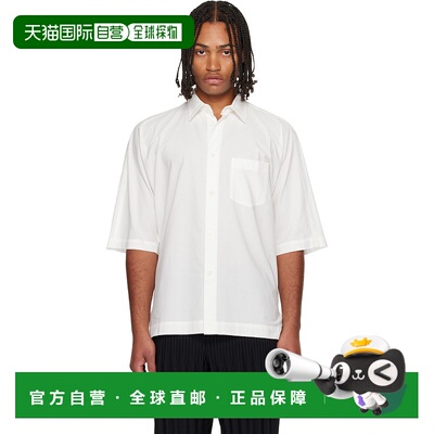 1h可退 香港直邮Tom Ford 汤姆 福特 男士 白色 Streamline 衬衫