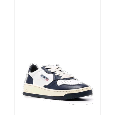 香港直邮AUTRY 女士运动鞋 AULWWB04 AW2025 白色 系带低帮休闲鞋