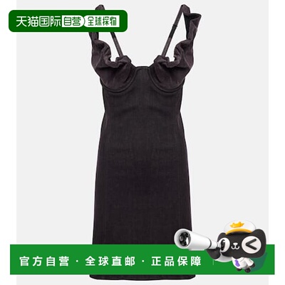 1h可退 香港直邮YPROJECT女士牛仔连衣裙包臀裙