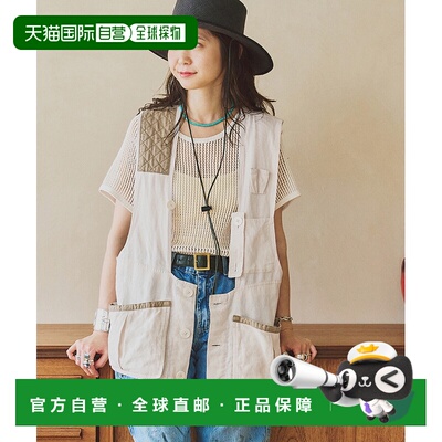 日本直邮HOWIE CLOTHING × FRAMeWORK 女士 无袖马甲 再生纤维麻