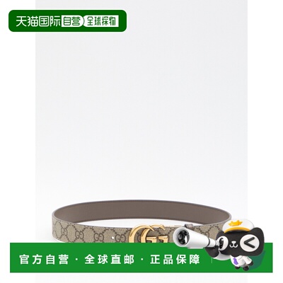 1h可退 欧洲直邮GUCCI 女士腰带 65941792TIC8358 CO 黑色 Gg Sup