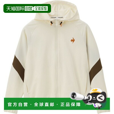 日本直邮le coq sportif LCS PLUME 十字布夹克 LT4FJK20L-WH01
