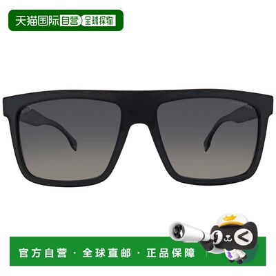 自营Hugo Boss偏光灰色渐变Browline男士太阳镜BOSS 1440/S 0003/