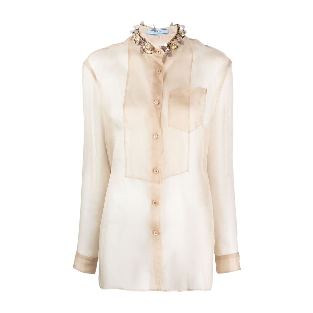Prada 长袖衬衫 P485GRSOOO1379