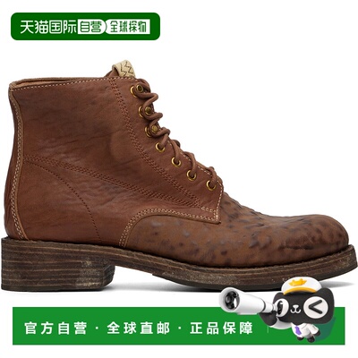香港直邮Visvim 维斯维木 男士 黄褐色 Virgil 踝靴 012520200200