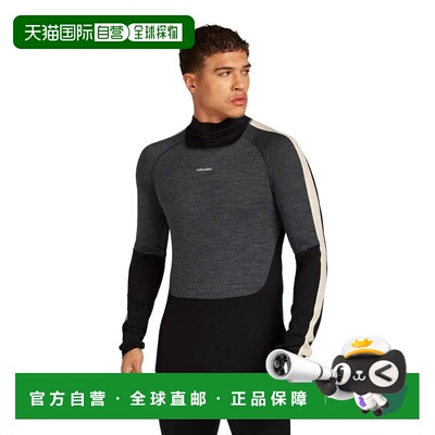 香港直邮ICEBREAKER 美利奴羊毛 200 Oasis+ 高领长袖底层保暖衣