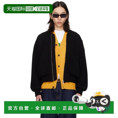 1h可退 香港直邮潮奢 vowels 男士 黑色 Handstitch Knitted 飞行