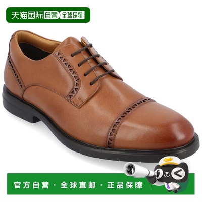 自营Thomas & Vine Kendrick Cap Toe Derby - cognac 美国奥莱直