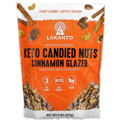 香港直发Lakanto 生酮蜜饯坚果Cinnamon Glazed 227g