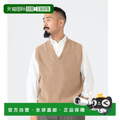 1h可退 日本直邮BATONER男士 V领背心 38050043905