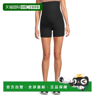 自营Beyond Yoga Spacedye Keep Pace Biker Shorts Womens Black