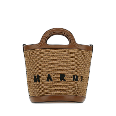 香港直邮MARNI 女士手提包 SCMP0056Q1P386000M50 SS2025 棕色