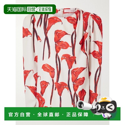 美国直邮CAROLINA HERRERA 女士 印花卡迪衫 F2611N208CLC