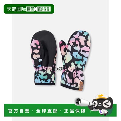 自营deux par deuxMid-Season Mittens in Recycled Polyester Bl