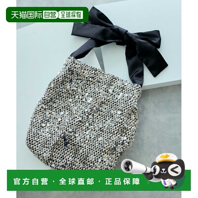 日本直邮Adam et Rope' 女士亮片中号单肩包 2024BGAX24360