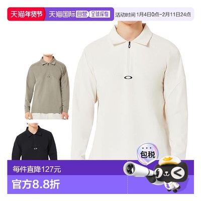 【日本直邮】OAKLEY　运动用品　高尔夫长袖短袖Polo衫　FOA40814