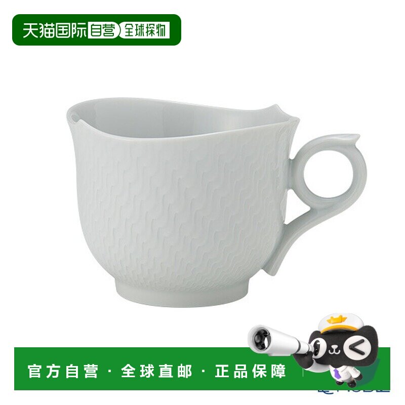 日本直邮Meissen Wave Play 白色 000001 29576 马克杯 360mlMeis