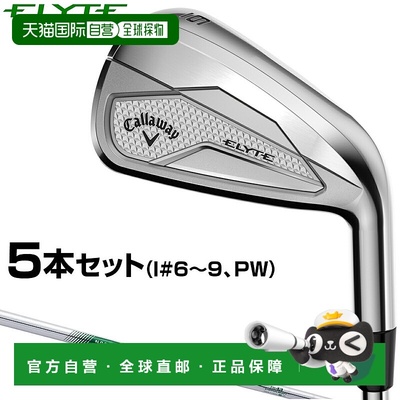 日本直邮Callaway 日本 ELYTE 铁杆 NSPRO950GH neo 钢杆身 5 件