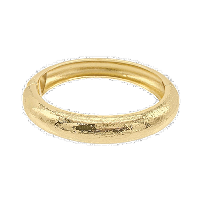 自营 Adornia 纹理金手镯 - 金色配饰 美国直发奥莱