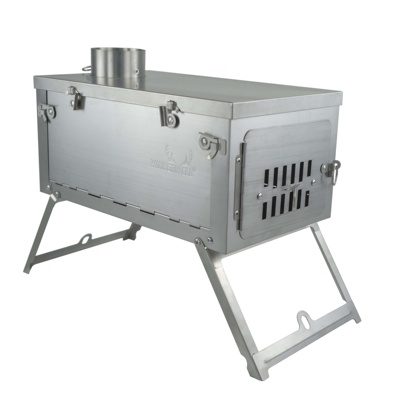 winnerwell PLUS钛折叠柴火炉L码伸缩烟囱款