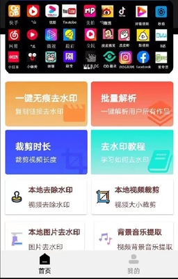 视频去水印软件编辑剪裁去logo图片处理移除字幕批量一键去水印