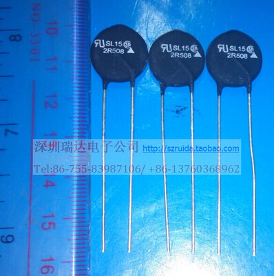 Ametherm 热敏电阻 SL15-2R508 NTC 2.5欧 8A 直径15mm