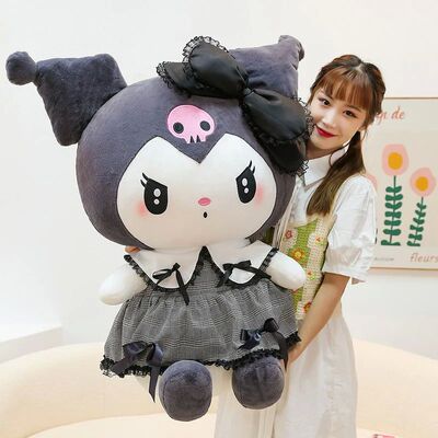 Big Size Kuromi Melody Cinnamoroll Plush Toys Pillow Anime S