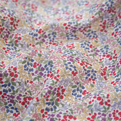 hokkoh纯棉60s服装碎花面料