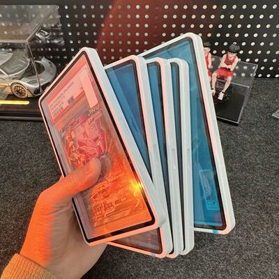 PSA35PT陶瓷白金属 评级卡保护壳公博 宝可梦球星卡展示130PT CGC