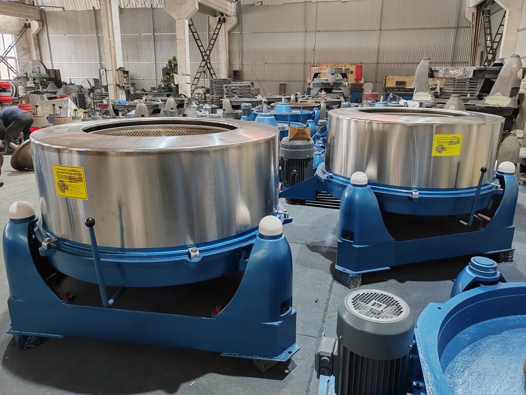 加重型工业脱水机免基础免固定离心甩干机三足离心机脱油机