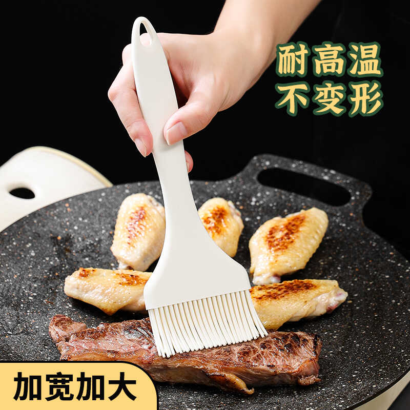 日本SP烧烤刷子硅胶宽面油刷家用耐高温烙饼刷煎蛋煎饼刷油神器