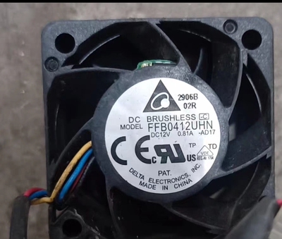 原装台达 PWM智能控速 4028 12V 0.81A FFB0412UHN 4CM暴力风扇