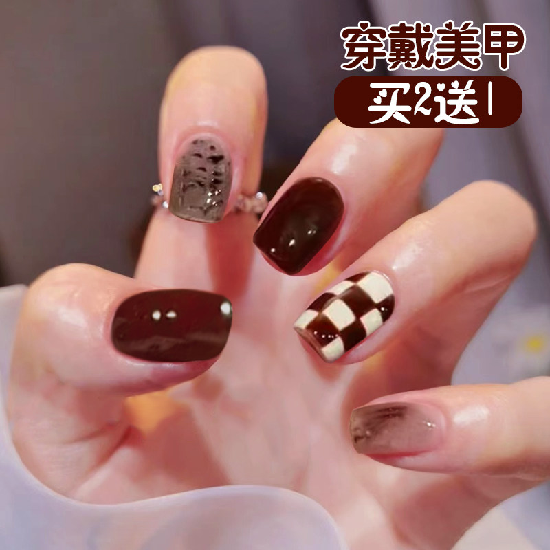 高级感美甲,美甲图片霸气高冷_大山谷图库