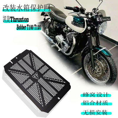 凯旋T100T120改装水箱护网