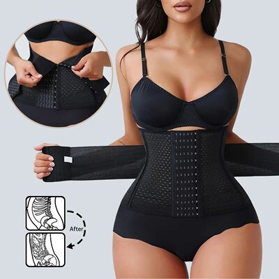 New Adjustable Waist Trainer for Women Double Belts Neoprene