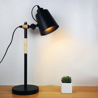 Pedestrian lamp, bedroom desk in the bedroom room for eye pr