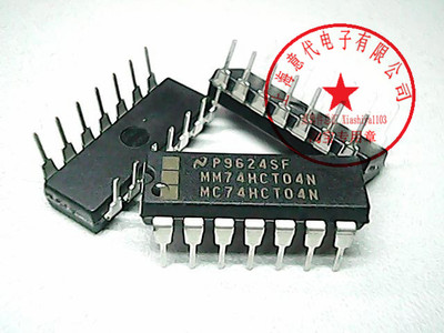 MM74HCT04N 国半 74HCT04〖正品原装〗赛格市场G332室实体店 现货