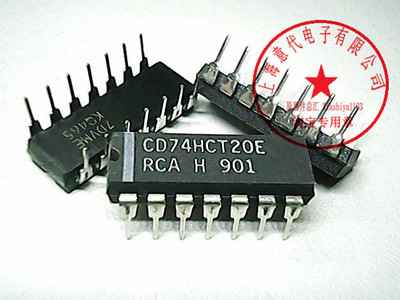 CD74HCT20E ,RCA,74HCT20〖正品原装〗赛格市场G332室实体店 现货