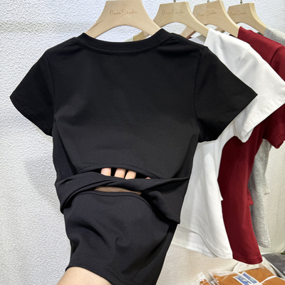 实体店元熙同款高品质设计感上衣