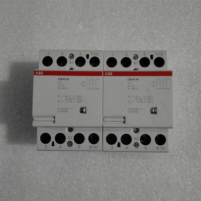 原装ABB建筑型静音接触器 ESB40-40 230V 24VAC/DC 40A 4常开