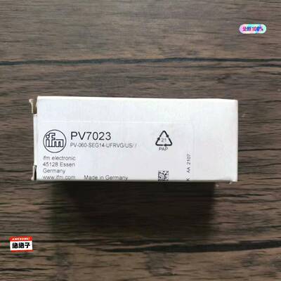 全新原装正品 IFM易福门 PV7023 压力传感器，实物拍议价