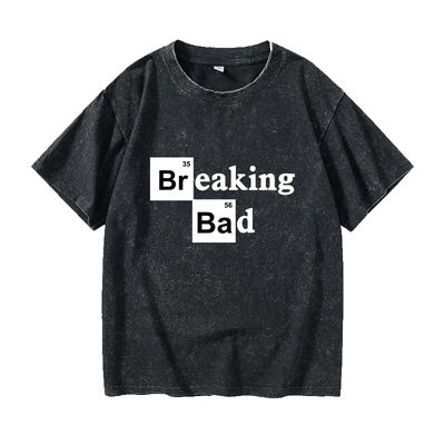 绝命毒师圆领美剧breakingbadT