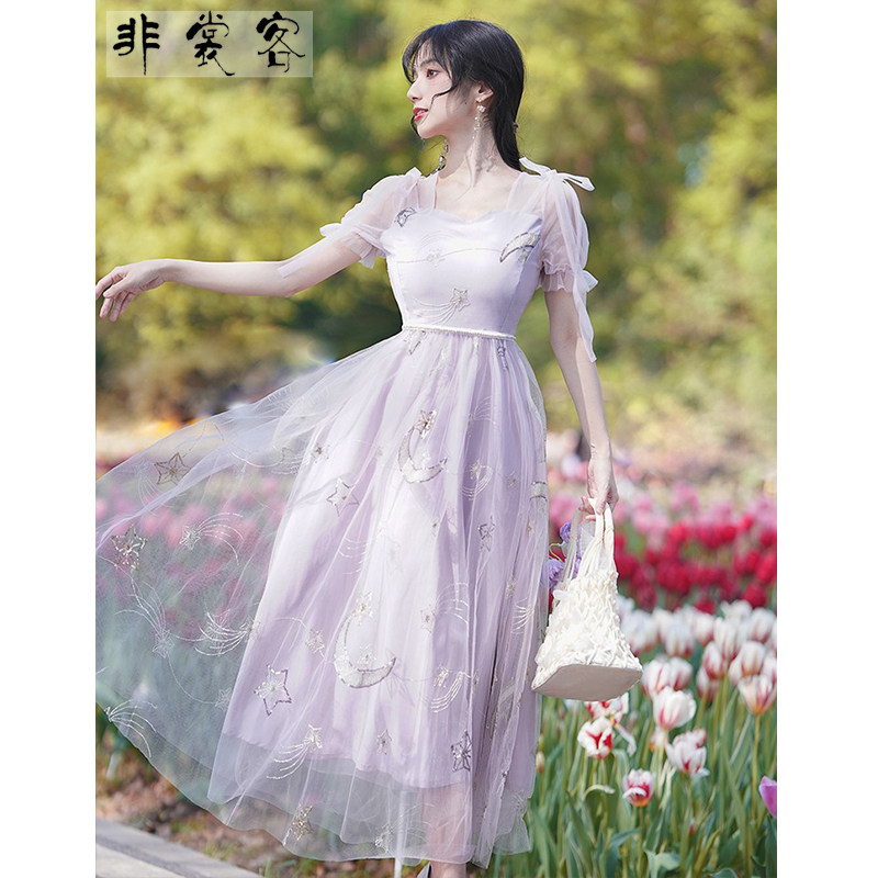 【清仓集锦】可以上班穿的汉服夏款女改良版汉元素日常通勤连衣裙